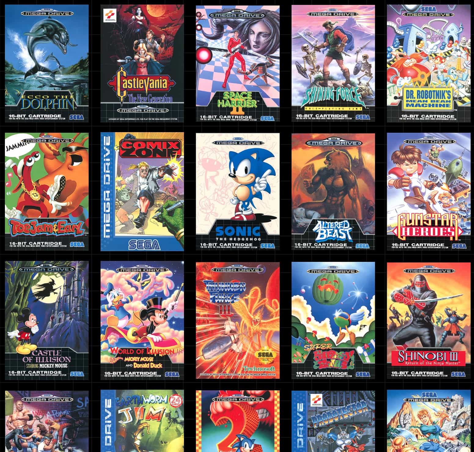 Reminiscing the past with SEGA Mega Drive mini console Reminiscing the past with SEGA Mega Drive mini console
